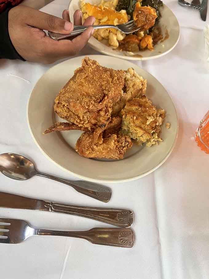 That golden-brown crust on perfectly fried chicken is what Sunday dreams are made of, friends.