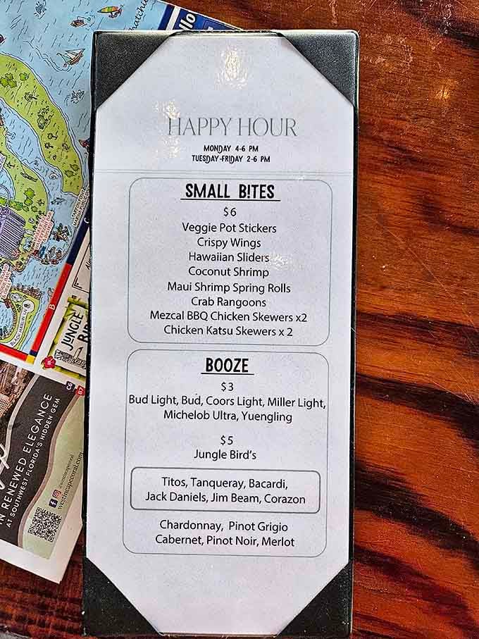 Happy hour here means serious business, with small bites and cocktails that won't require a second mortgage.