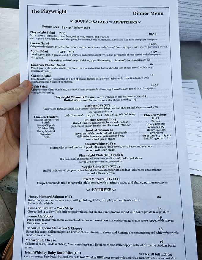 This menu reads like a love letter to comfort food, with options that'll make your taste buds sing.