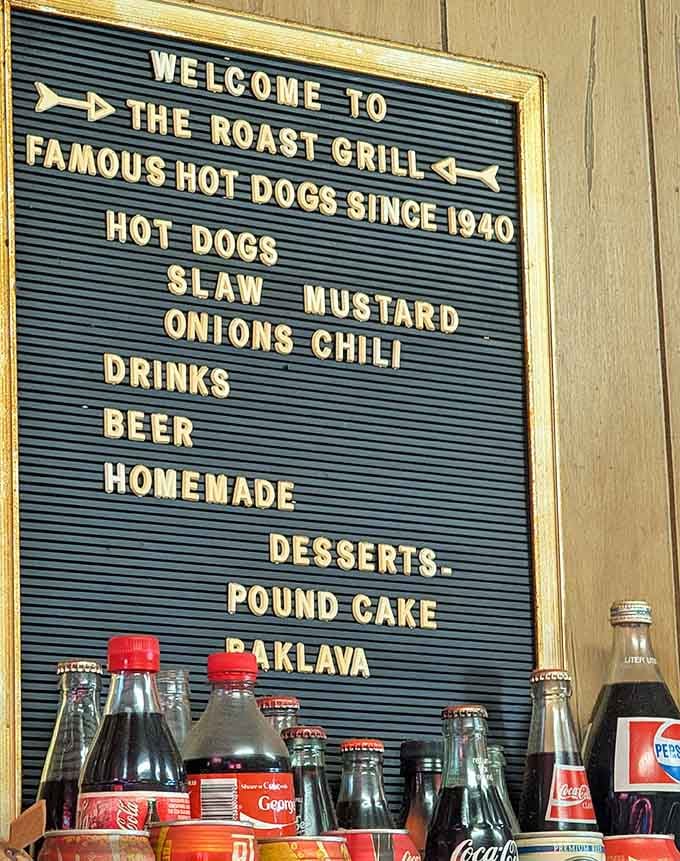 When your entire menu fits on one board, you know they've mastered the art of doing less, better.