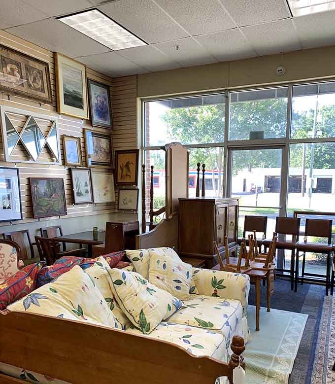 That floral-cushioned couch has stories to tell, and at these prices, you can afford to listen.