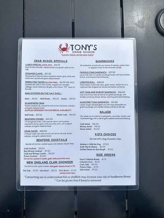 That menu board reading "Always Fresh, Never Deep Fried" isn't just talk, it's a delicious promise kept.