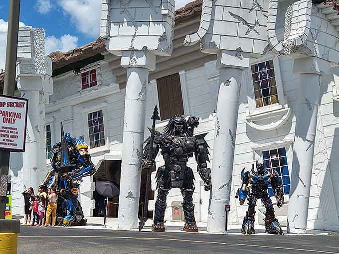 That moment when architecture decides gravity is just a suggestion and runs with it beautifully.