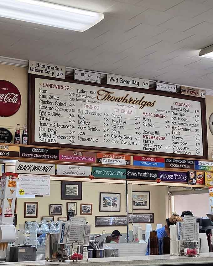Those menu boards tell stories of simpler times when choosing between twenty flavors felt like life's biggest decision.