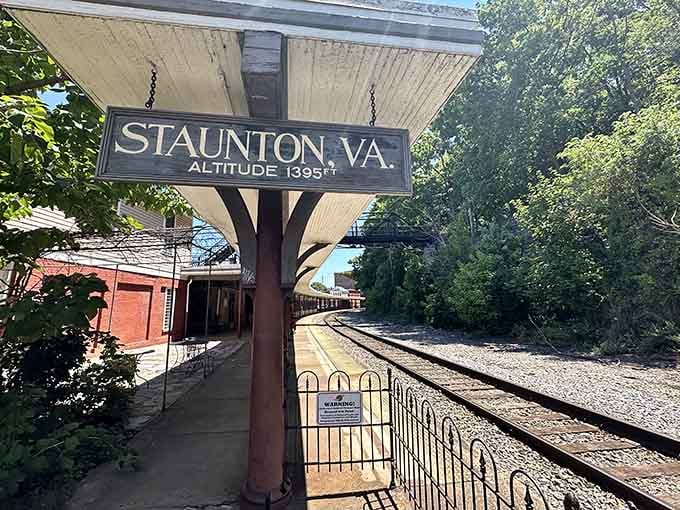 At 1,395 feet, Staunton sits pretty &ndash; and this charming depot has been welcoming travelers for generations.