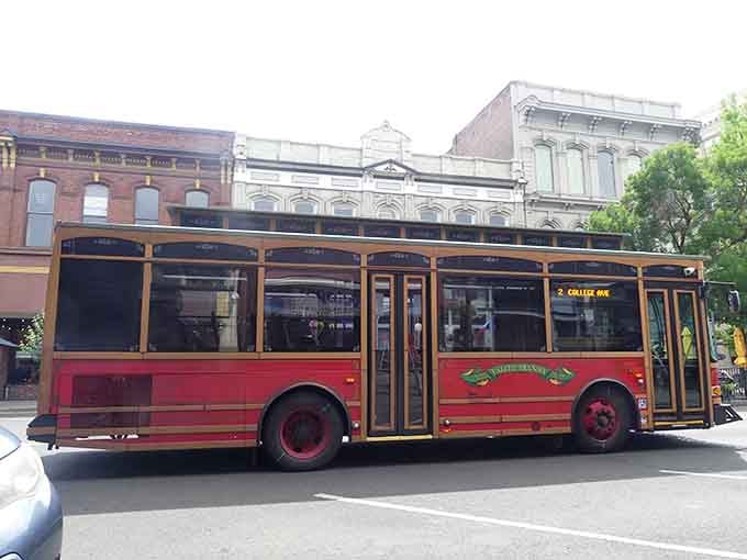 This charming trolley makes getting around downtown feel like a nostalgic journey through a friendlier, slower-paced era.