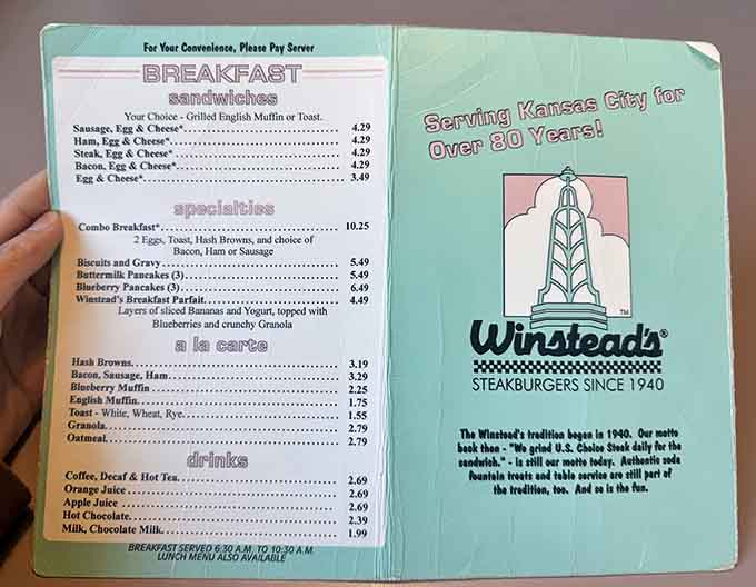 A menu that's been perfecting the same classics for over 80 years, because if it ain't broke, don't add kale.