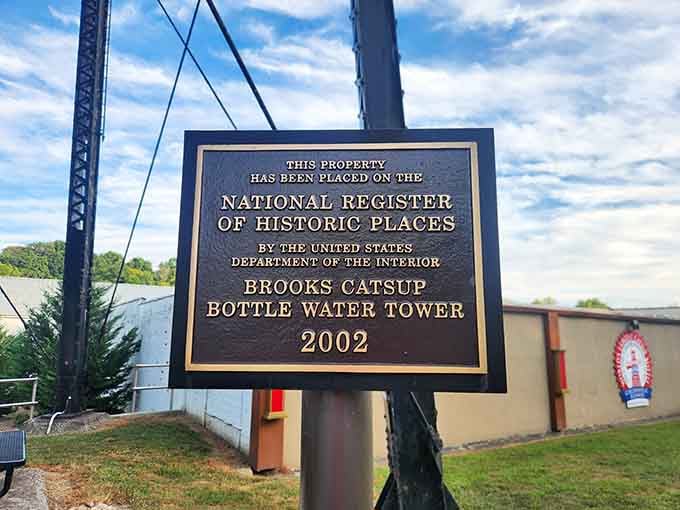 Official recognition that yes, a giant ketchup bottle absolutely deserves National Historic Landmark status.