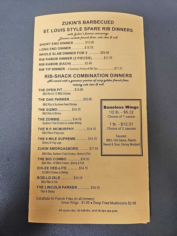 When a menu uses phrases like "generous portion," you know they're not messing around with your happiness.