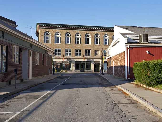That ornate brick building anchors downtown with the kind of character you just can't build anymore these days.