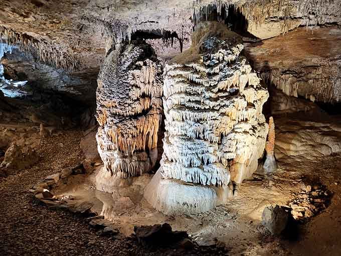 Mother Nature spent millions of years sculpting these limestone masterpieces, each drip creating underground art.