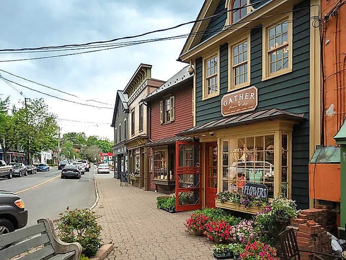 Colorful colonial buildings huddle together along the main street like old friends sharing secrets across the centuries.