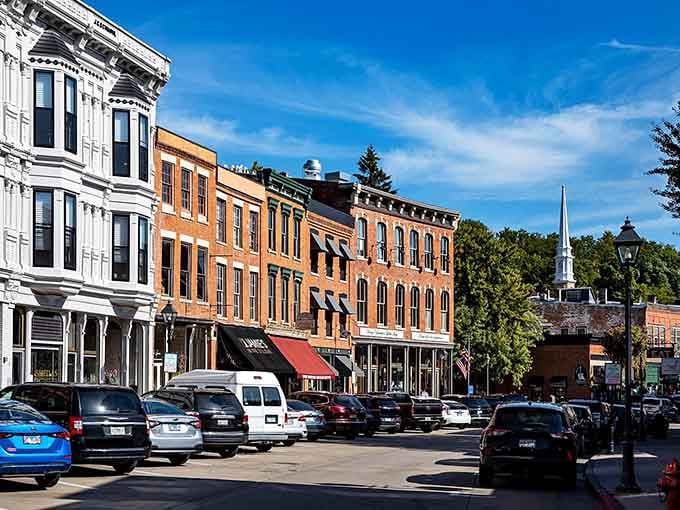 Galena's hillside buildings stack up like a perfectly arranged spice rack, each one adding its own flavor.