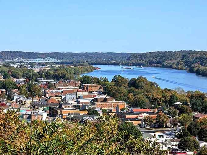 River views like this used to require a trust fund, but here they're just part of everyday life.