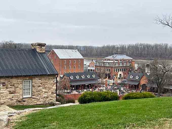 Stone buildings and rolling vineyards create a landscape that whispers "relax" in a gentle German accent you'll actually enjoy.