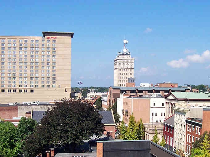 Lancaster's historic tower watches over downtown like a friendly neighbor keeping an eye on the block.