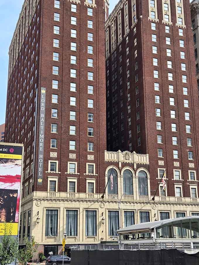 This grand brick tower has hosted countless guests over the decades, some who apparently never checked out.
