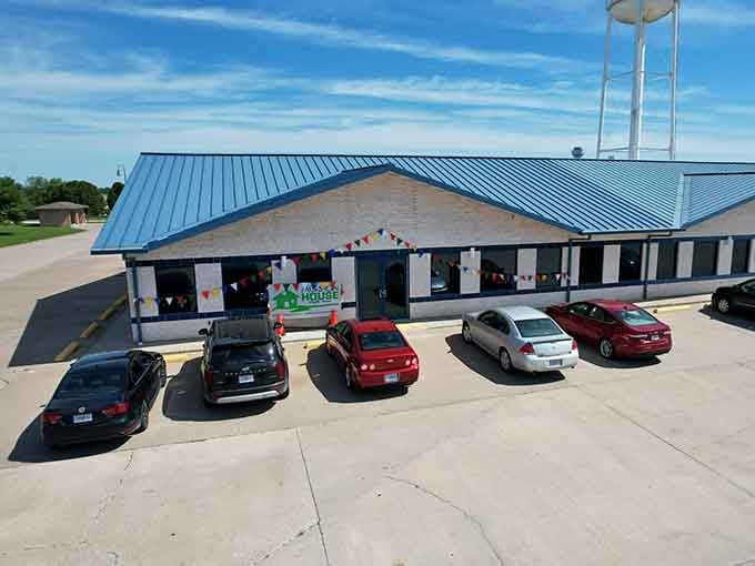 That bright blue metal roof catches your eye from blocks away, beckoning bargain hunters like a lighthouse guides ships.