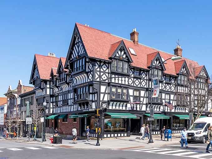 Princeton's Tudor-style architecture looks like someone airlifted a charming English village and plopped it right into New Jersey.