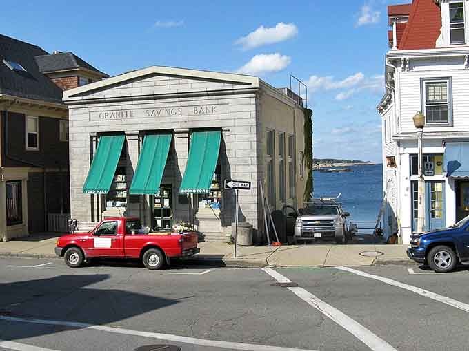 When even the old Granite Savings Bank building gets ocean views, you know you're in the right neighborhood.
