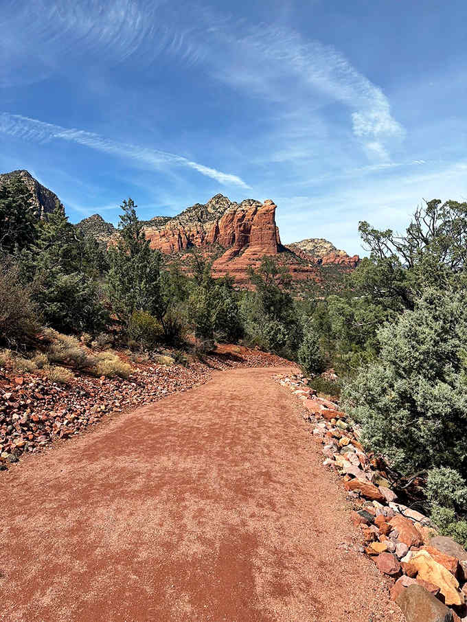 Red rock country beckons with trails that wind through landscapes more dramatic than any Hollywood backdrop.