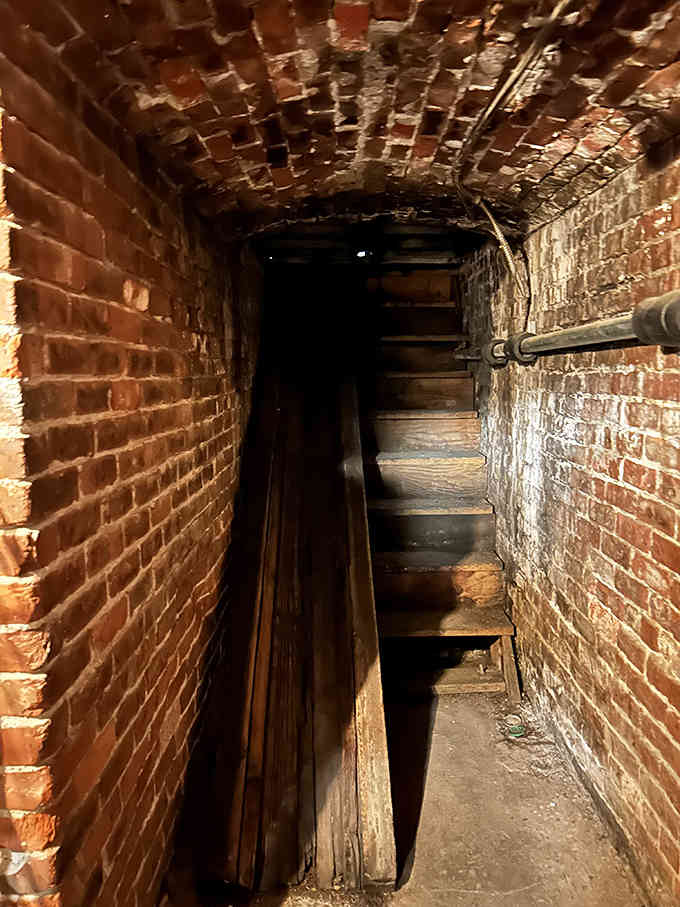 Those brick archways and narrow passages tell stories darker than any film noir you've ever seen on late-night television.