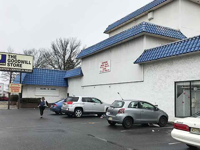 Behind that cheerful facade lies a treasure trove where your castoffs become someone else's perfect find, completing the circle.