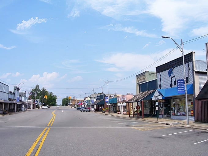 Wide open streets mean easy parking and even easier living in this budget-friendly northern retreat.