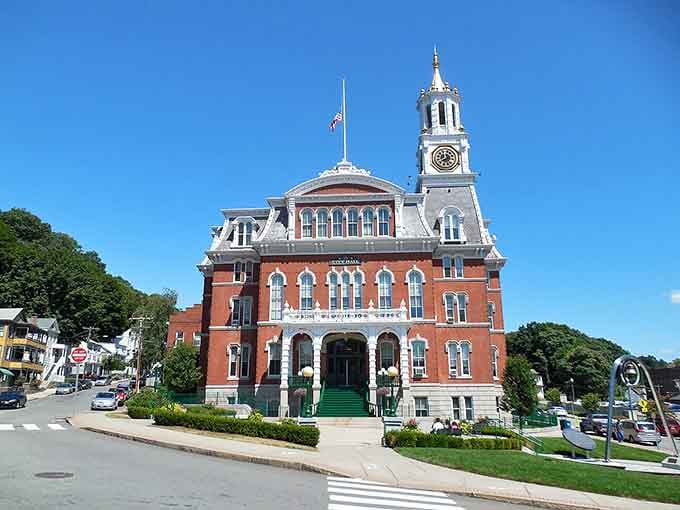 Norwich's beautiful Victorian town hall welcomes residents to a community where living well doesn't require winning the lottery.