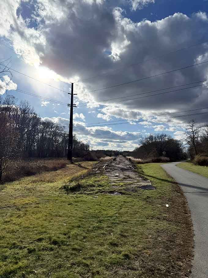 Those dramatic clouds breaking apart reveal sunshine like a Bob Ross painting coming to life before your eyes.