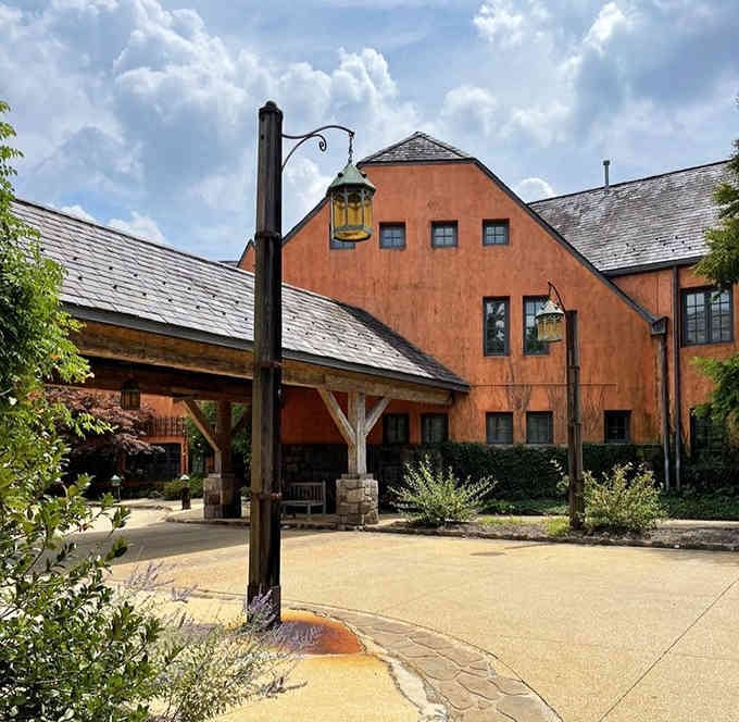 Warm terracotta walls and peaceful courtyards create a European escape that would make any Impressionist painter swoon.