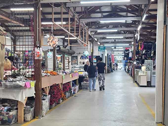 Under blue skies and white tents, vendors create their own little kingdoms of curiosities and collectibles.