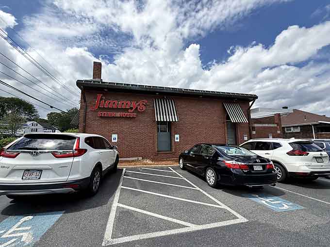 That packed parking lot tells you everything: when locals fill every spot, you've found something genuinely worth discovering.