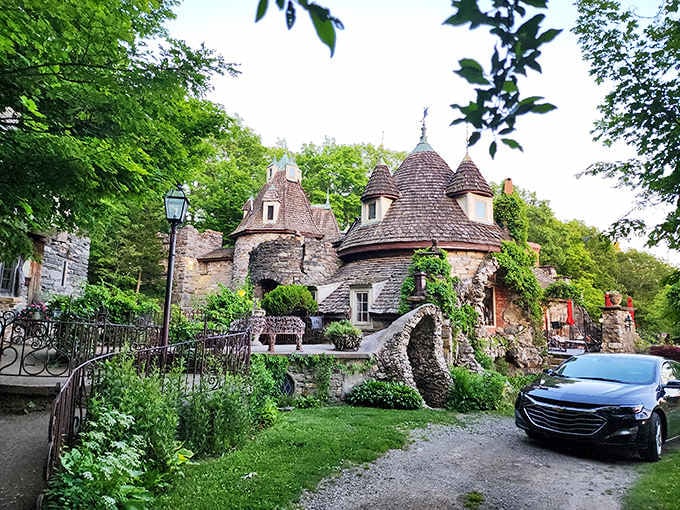 When someone builds their own castle by hand, you get this wonderfully wonky masterpiece of pure imagination.