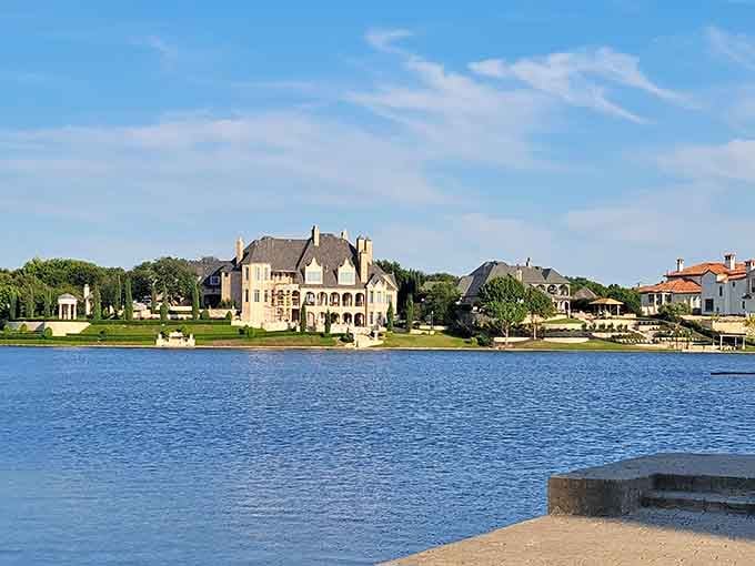 Lakefront views that make you forget you're still within driving distance of your favorite Texas barbecue joint.