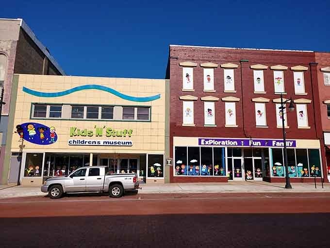 Kids 'N' Stuff Children's Museum brings joy to downtown, where families explore without needing a second mortgage for admission.