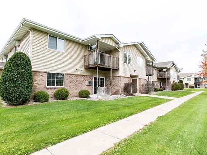 Actual affordable housing that doesn't look like a set from a horror movie, imagine that.