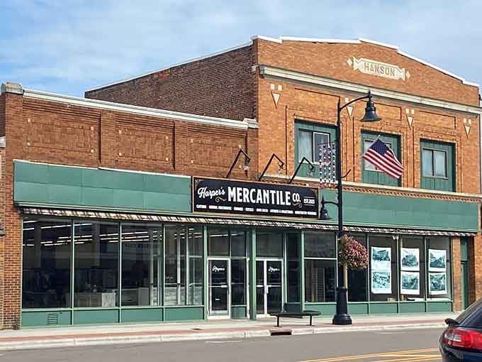 Historic buildings with character that money can't buy, housing businesses where your patronage actually matters to real people.