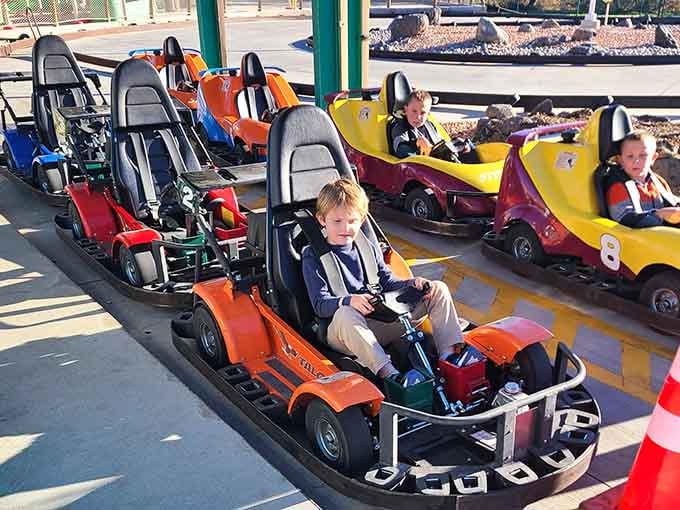 These pint-sized speed demons prove that racing dreams start early, even if the track is slightly smaller than Daytona.