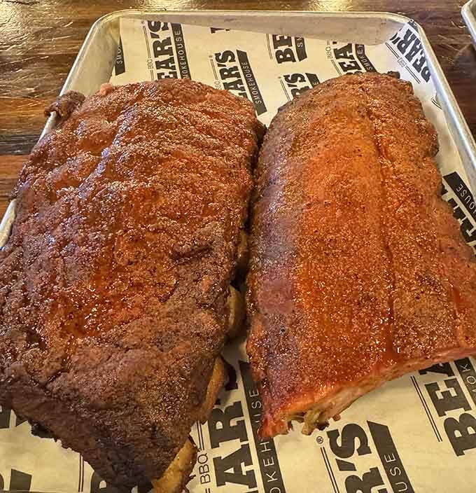 Look at that mahogany bark and tell me you don't want to cancel your dinner plans immediately.