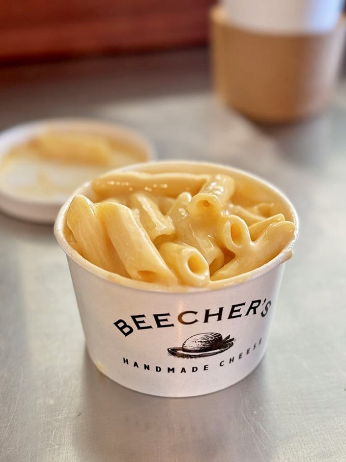 World's Best Mac & Cheese isn't just a name, it's a promise they actually keep in every creamy bite.