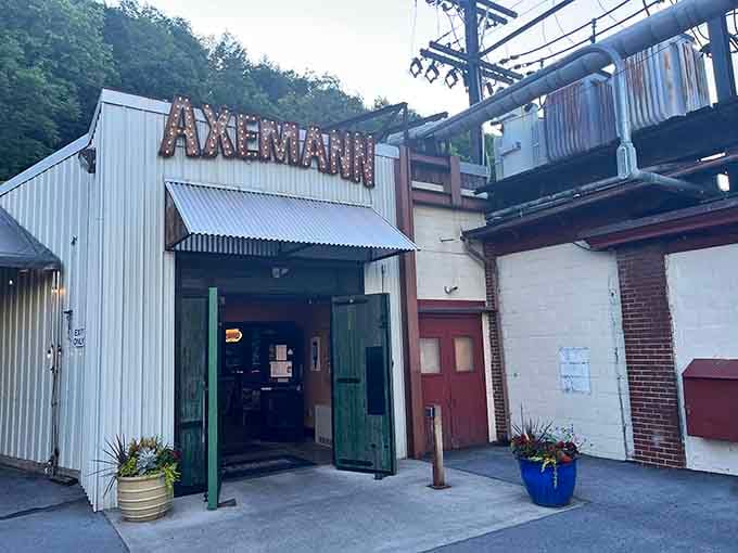 Axemann Brewery proves that great beer and corrugated metal siding make surprisingly compatible neighbors in Pennsylvania.