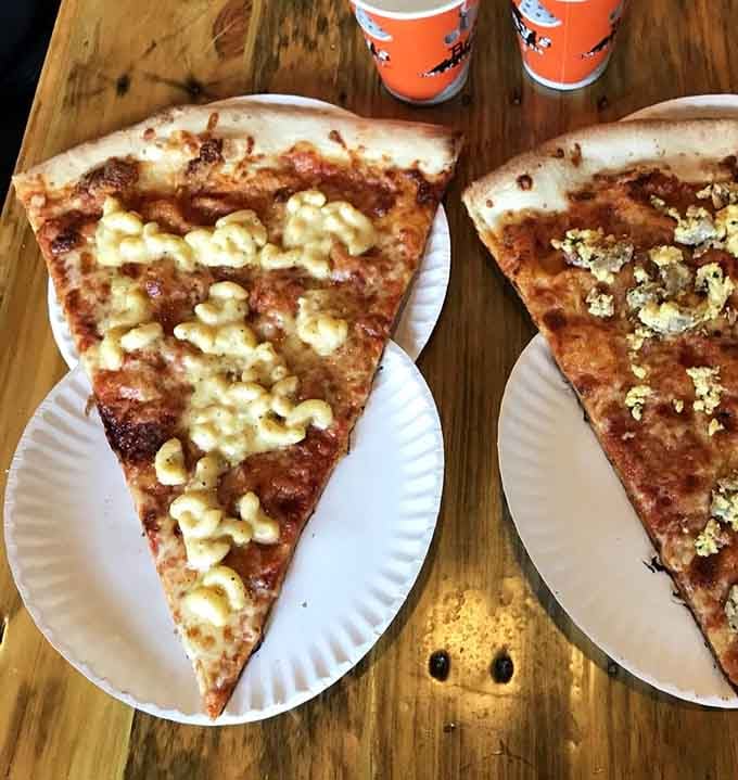 Mac and cheese on pizza isn't fusion cuisine&mdash;it's two best friends finally getting together after years of dancing around it.
