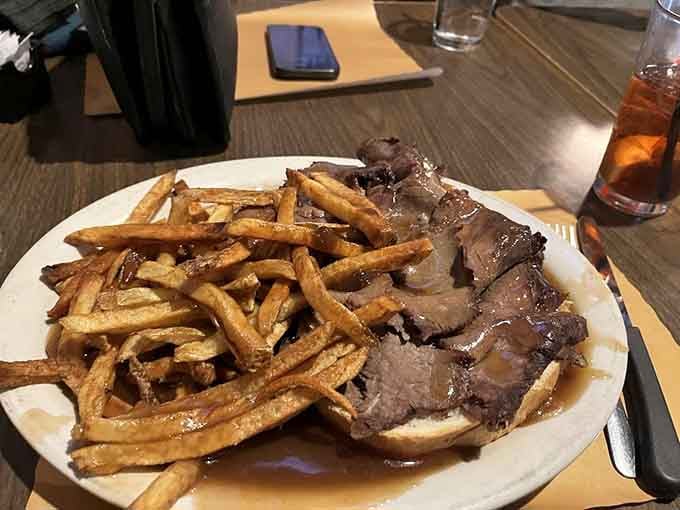 Roast beef so tender it practically melts before your fork even makes contact with the plate.