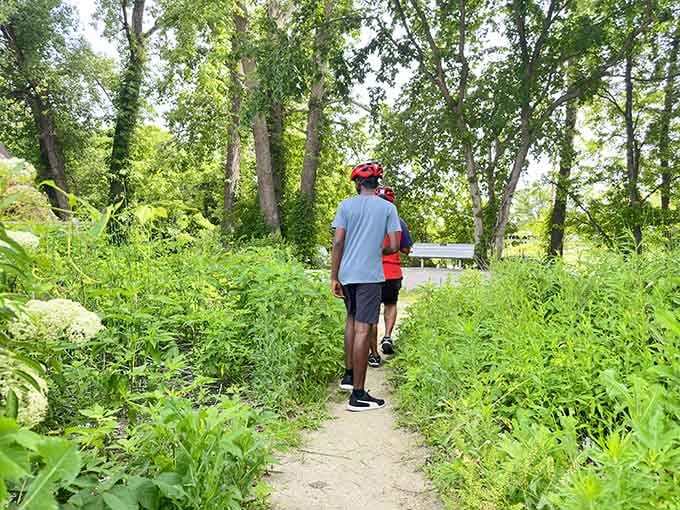Even from behind, you can tell these folks are about to have their minds wonderfully blown.
