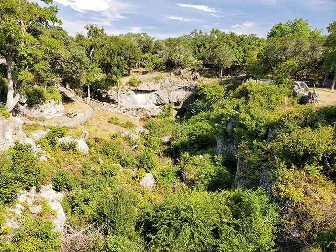 Cascade Caverns proves the best decorating happens underground, where stalactites have been working their magic for millennia.