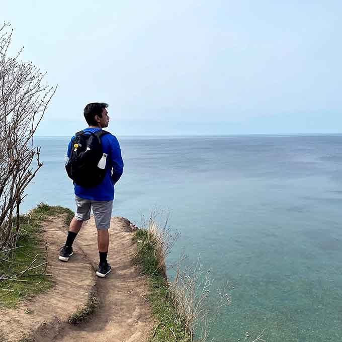 Sometimes the best views require a little contemplation, a sturdy backpack, and the willingness to stand near cliff edges.
