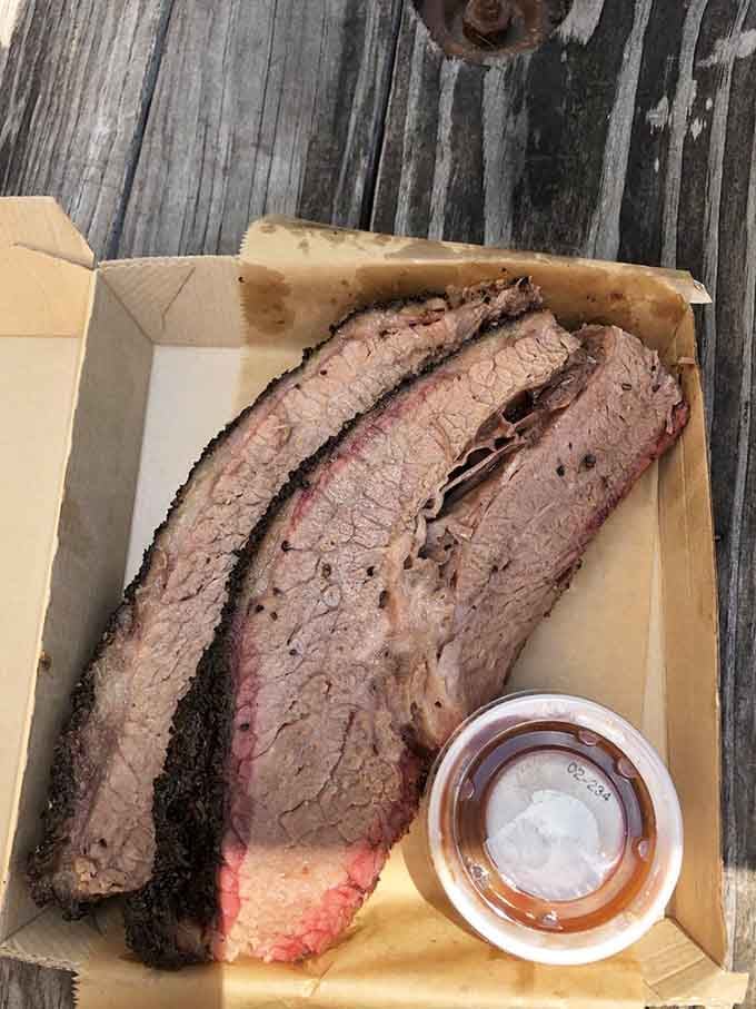Look at that smoke ring and bark &ndash; this is brisket that would make any pitmaster weep with joy.