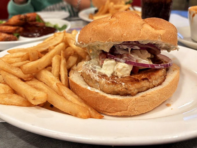 That turkey burger proves healthy choices don't have to taste like regret, just delicious satisfaction instead.