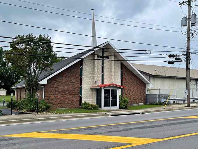 Community faith stands strong in Corbin, where church steeples punctuate the skyline like exclamation points of hope.